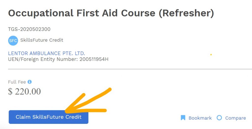 SkillsFuture Credits - Lentor Training Centre